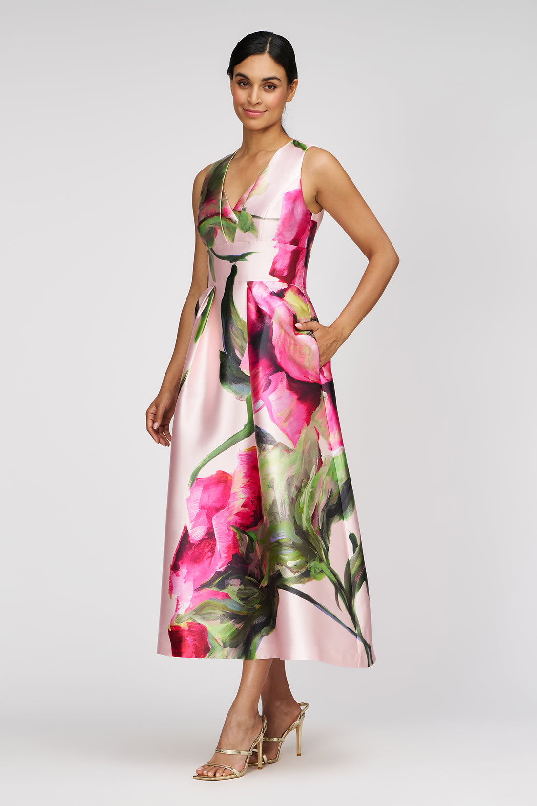 Regina Tea Length Dress – Kay Unger