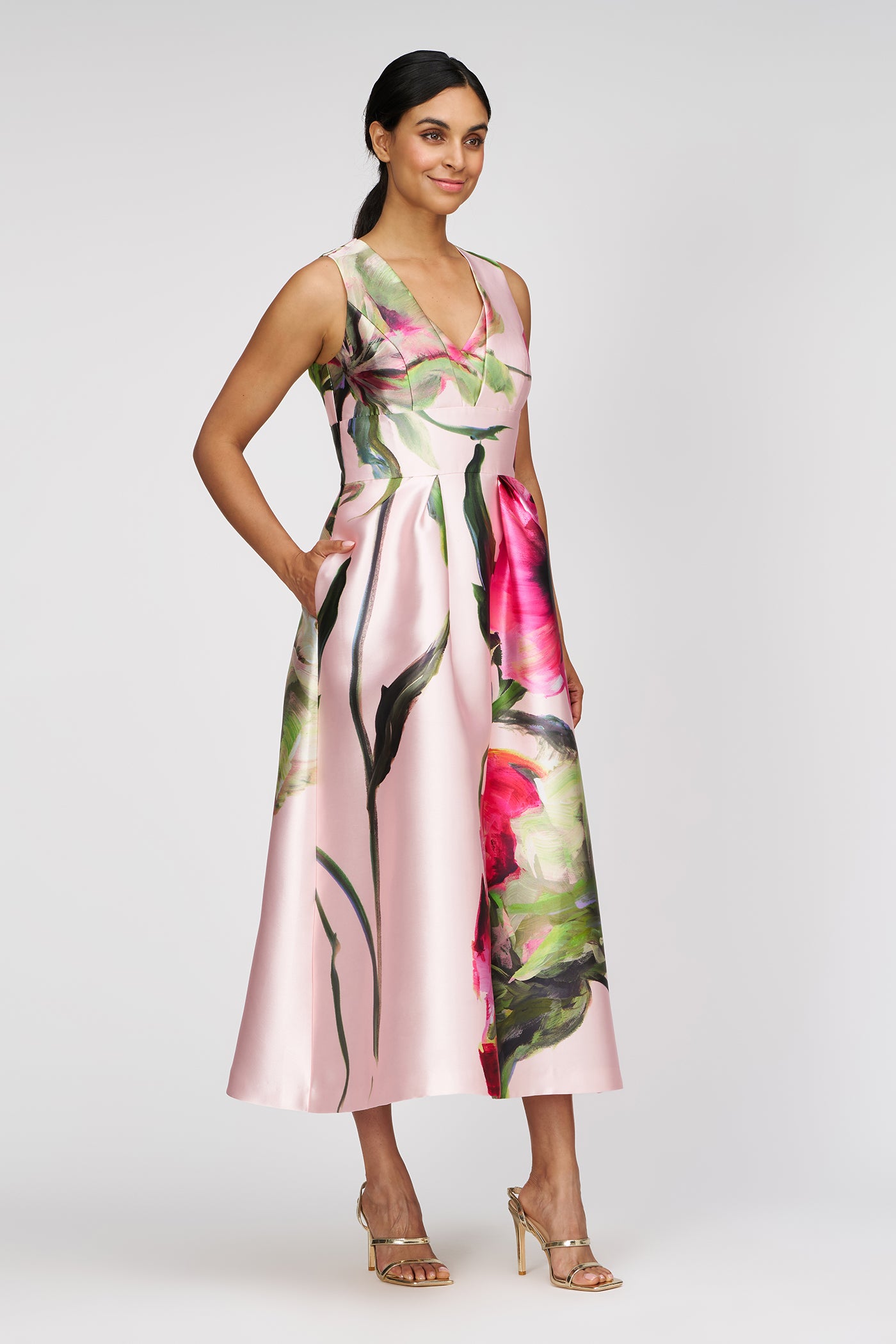 Regina Tea Length Dress – Kay Unger