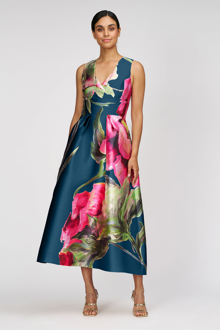 Regina Tea Length Dress – Kay Unger