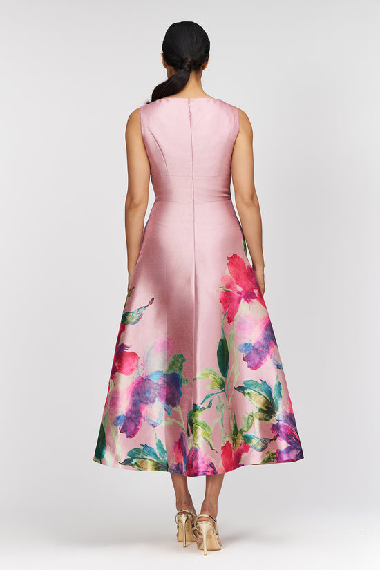 Marlene Tea Length Dress – Kay Unger