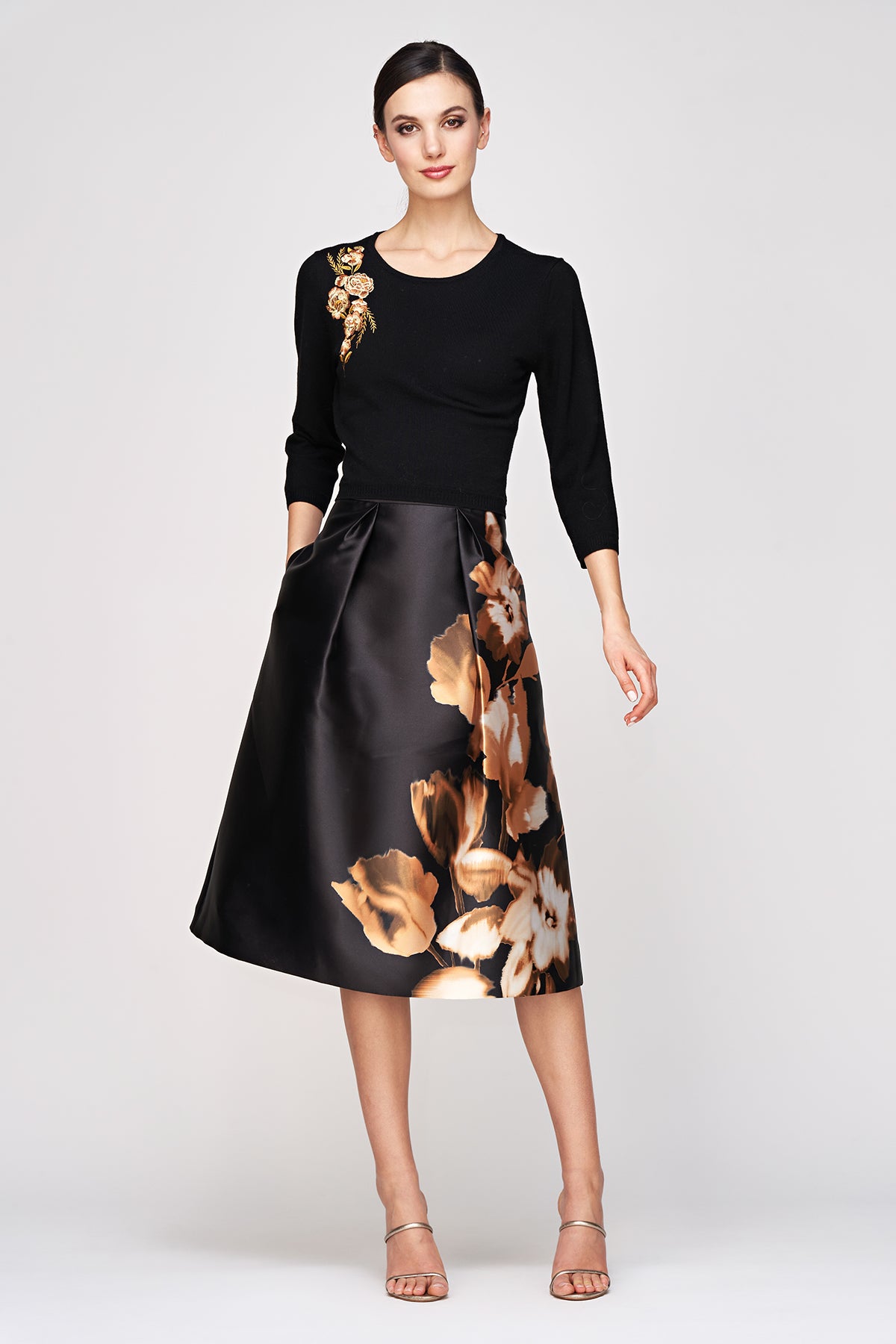 Kendall Midi Skirt – Kay Unger