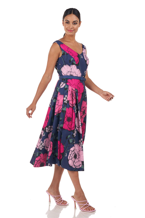 Cory Midi Length Dress – Kay Unger