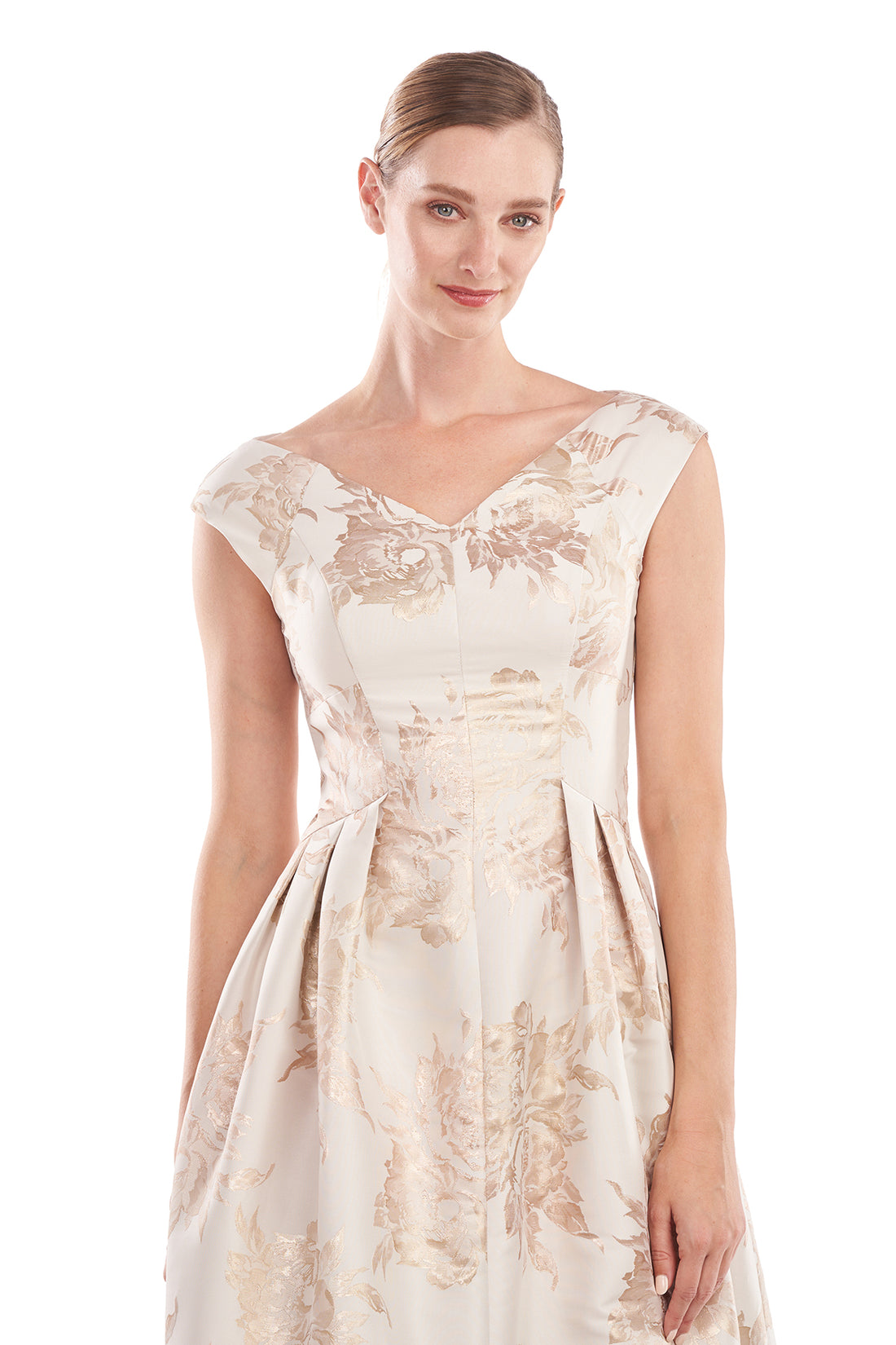 Tula Tea Length Dress – Kay Unger