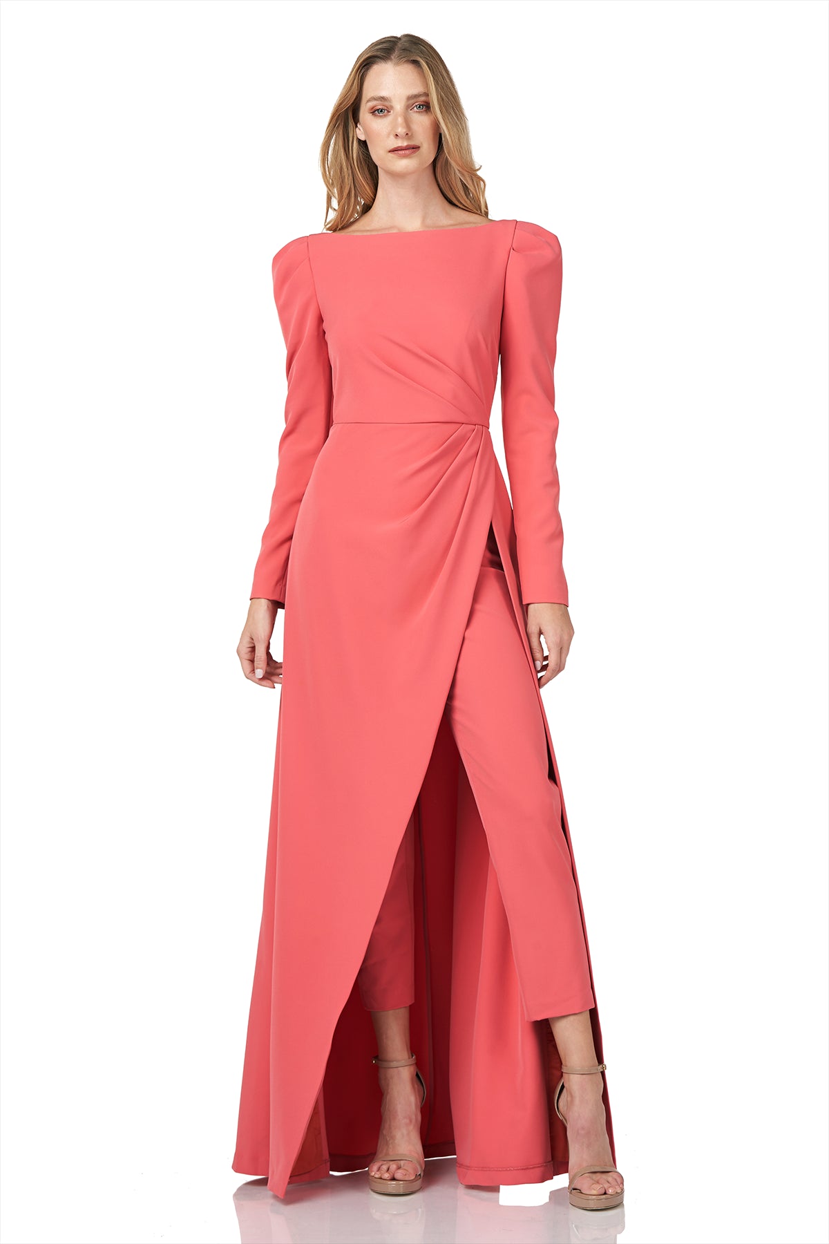 Stretch Crepe Jumpsuit – Kay Unger