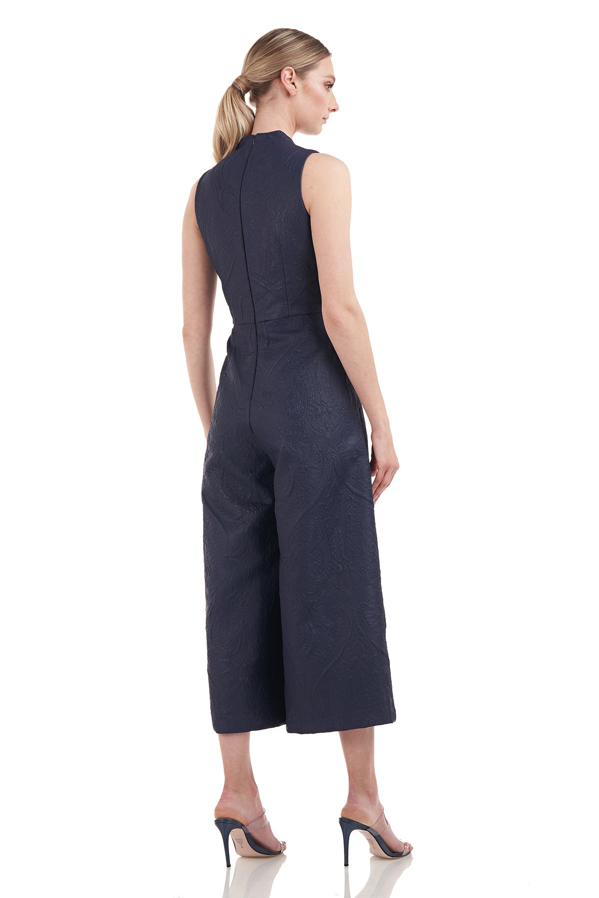 Gaia T-Length Jumpsuit – Kay Unger