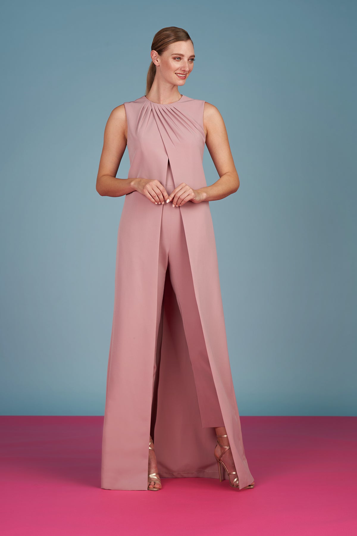 Riya Walk Thru Jumpsuit – Kay Unger